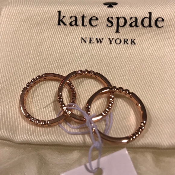 kate spade | Jewelry | Kate Spade Full Circle Ring Set | Poshmark